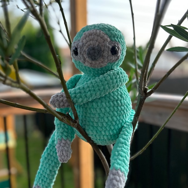 Sage the Sloth Crochet Pattern - Etsy