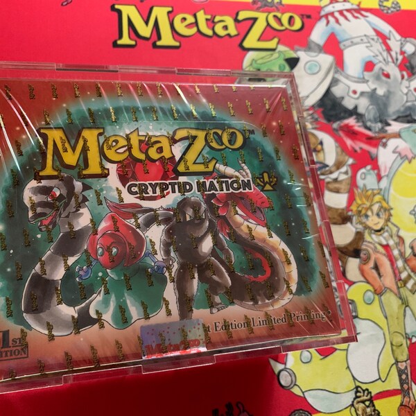 Meta Zoo Acrylic Booster Box Display Case Box, Framing/display Quality ...