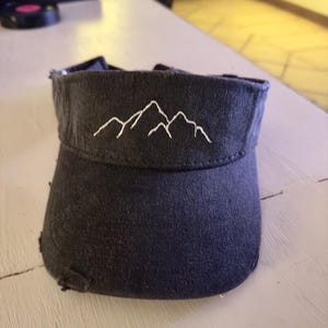VISOR With Embroidered Mini Design Custom Visor Mens Visor Womens Visor ...