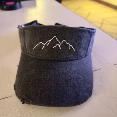 VISOR With Embroidered Mini Design Custom Visor Mens Visor Womens Visor ...