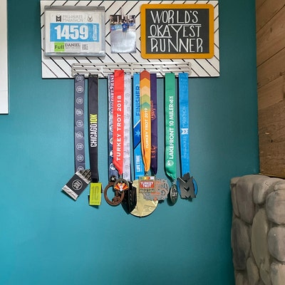 Hang Bar Only Single Bar Allied Medal Hanger Holder Display Rack - Etsy