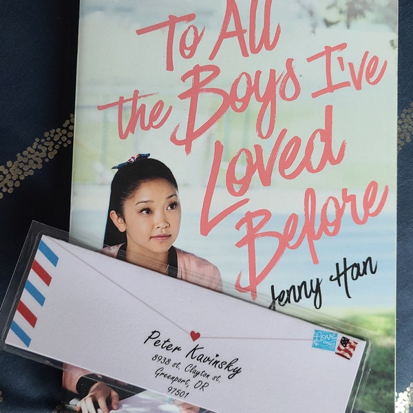 Waterproof Lara Jean to All the Boys I've Loved Bookmarks - Etsy