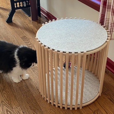 Round Cat House, Modern Cat House, Modern Cat Furniture, Cat Climbing ...