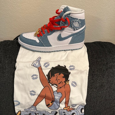 Fitz 4 Kickz Shirt to Match the Jordan 11 Midnight Navy Velvet - Etsy