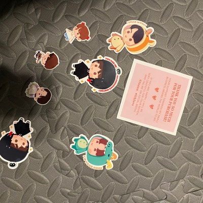 BTS Island in the Seom Game Stickers - Etsy