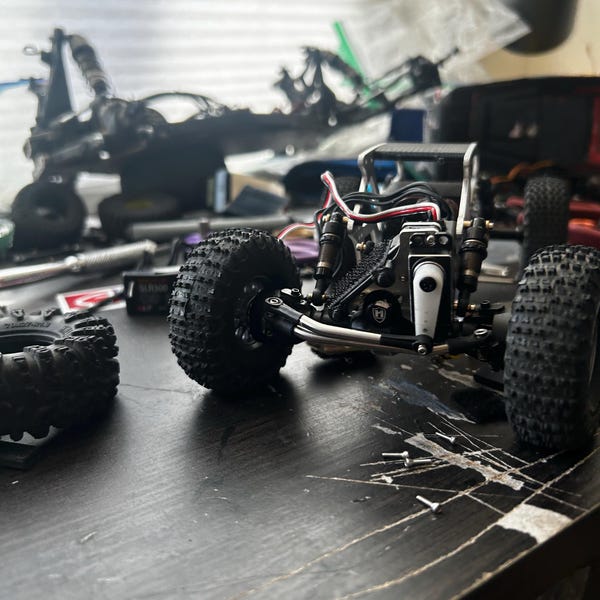 SCX24 COMP Cage Options for GKV2 Chassis (rockburb & Rockbug ...