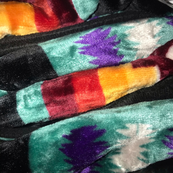 Native American Style Design Super Soft Plush Reversible Full Size ...