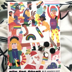 Aromantic Bar Pin Subtle Aro Pride Pin Flag Accessory | Etsy