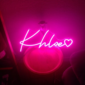 Desktop Neon Sign Stand Neon Sign Custom Flex Led Neon Light | Etsy