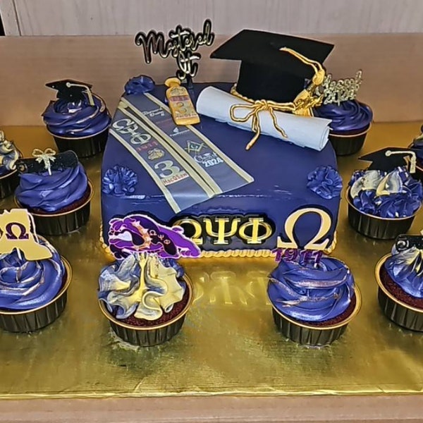 Kappa Cupcake Toppersfraternity Cupcake Toppers - Etsy