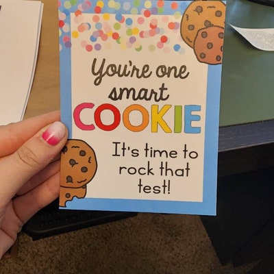 Testing Day M&M Printable Tags, Digital Downloads, Testing Tags ...