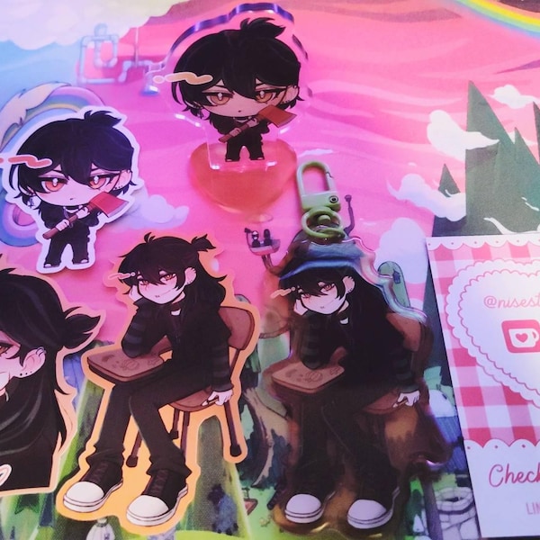 Acrylic Keychain & Standee Sol - the Kid at the Back VN | Solivan ...