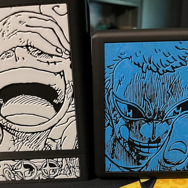 OPTCG DOUBLE WINDOWED Trafalgar Law Themed Deck Box!!! - Etsy