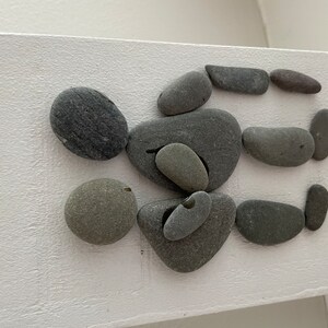 Pebble People 6 Coloured Dogs Pebblessmoothish and Flatish - Etsy