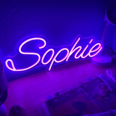 Neon Business Sign, Custom Logo Neon Sign, Custom Company Logo Sign ...