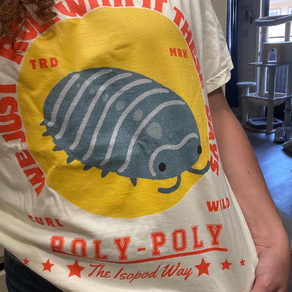 Roly Poly Comfort Colors Shirt | Roly Poly Beetle T-shirt | Retro Funny ...
