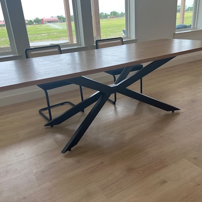 H 28 Inch Dining Table Legs, Butterfly Spider Shape Table Base, 1 Set ...