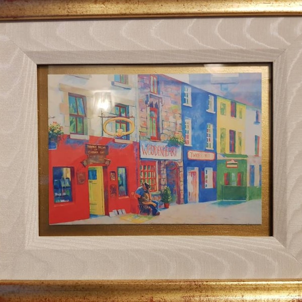 Galway Art, Claddagh Galway, Print of Painting, Irish Art, Irish Gift ...