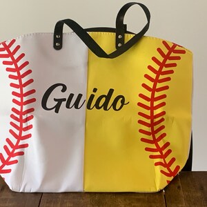 Leather Baseball Wallet Men's Bi-fold With Baseball Seam | Etsy