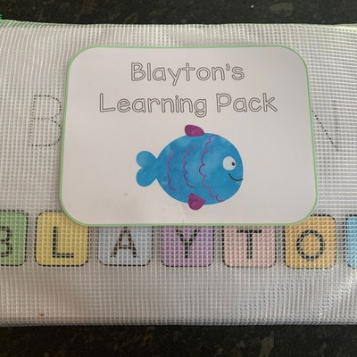 Toddler Busy Book Activity Binder Learning Book Matching Activities ...