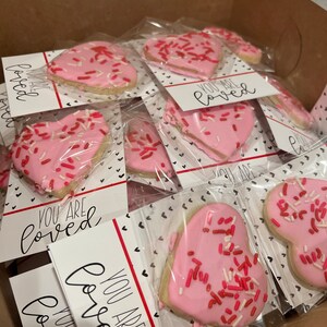 Christmas Printable Mini Cookie Card 3.5 X 5 - Etsy