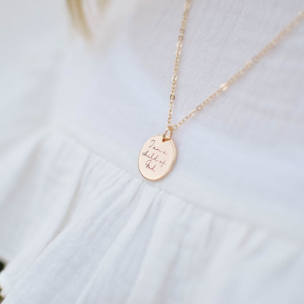 Lds Necklace and Bracelet I Am a Child of God Gold Christian Mormon ...