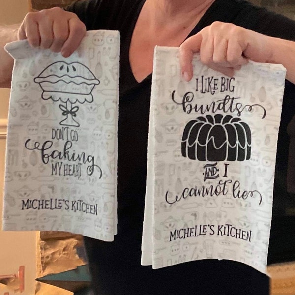 Funny Dish Towels - Funny Kitchen Towels - Housewarming Gift - Funny ...