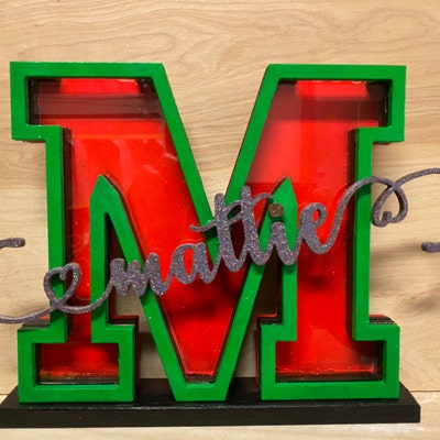 Letter Banks set of 26 Letters Ai, SVG, PDF, DXF Digital Download No ...