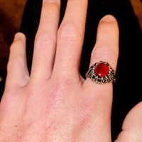 Narya the Elven Ring of Power Owned by Gandalf, Officially Licensed the ...