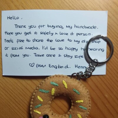 Felt Food Keychains Toast Donut Pancake Fried Egg Tea - Etsy