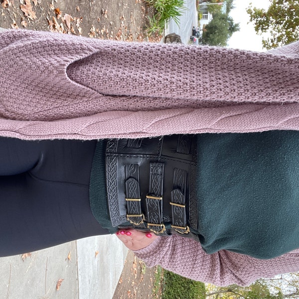 Armstreet Viking War Corset Belt With Embossing gudrun the Wolfdottir ...