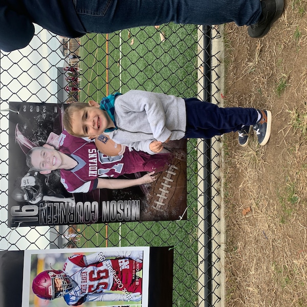 Football SPORTS TEMPLATE Photoshop Digital Download 24X36 Inch/2x3ft ...