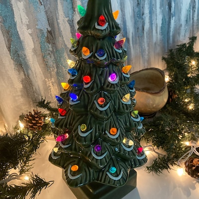 Ceramic Tree Bulbs Bow Bulbs Replacement Bulbs for Vintage Trees - Etsy