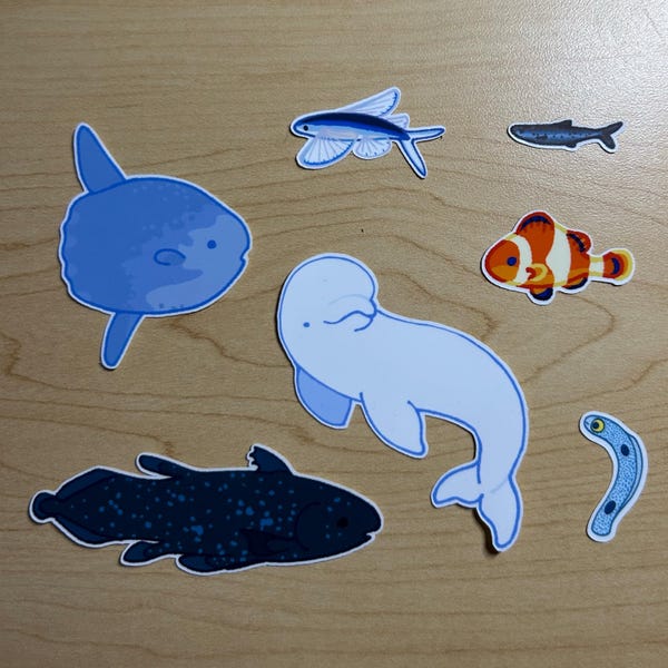 Domestic Silk Moth Stickers! (venezuelan Poodle Moth) - Etsy