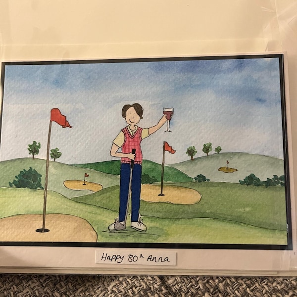 Personalised Birthday Card, Commission, Commission Card, Personalised ...