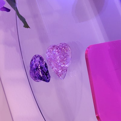 White With Red Detail Perfectly Imperfect Heart Ornament Valentine - Etsy