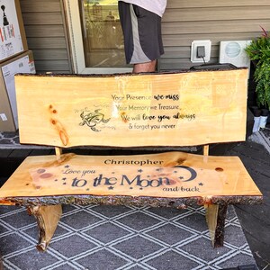 Wedding Sign Handcarved Live Edge Anniversary - Etsy