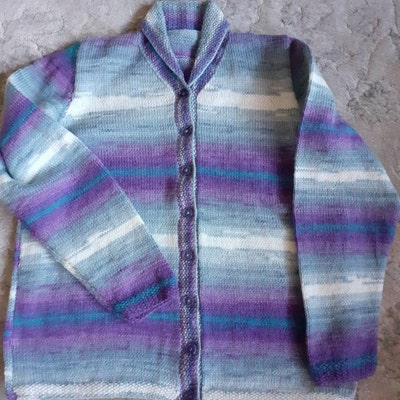 Girls Lacy Cardigan Vintage Knitting Pattern First Communion/ - Etsy