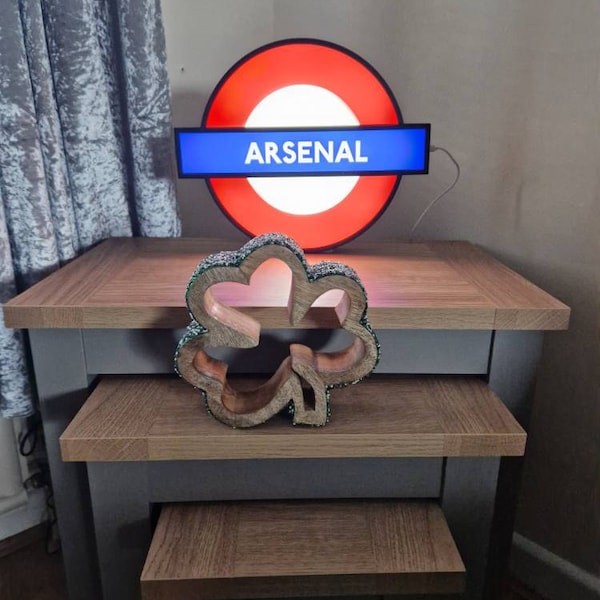 Mini Underground Lightbox 5 Inserts – London Tube LED Light, Wall Decor ...