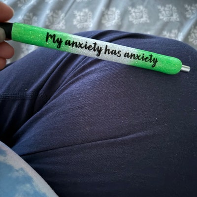Glitter Pens Anxiety Pens Days of the Week Pens Epoxy Pens Funny Pens ...