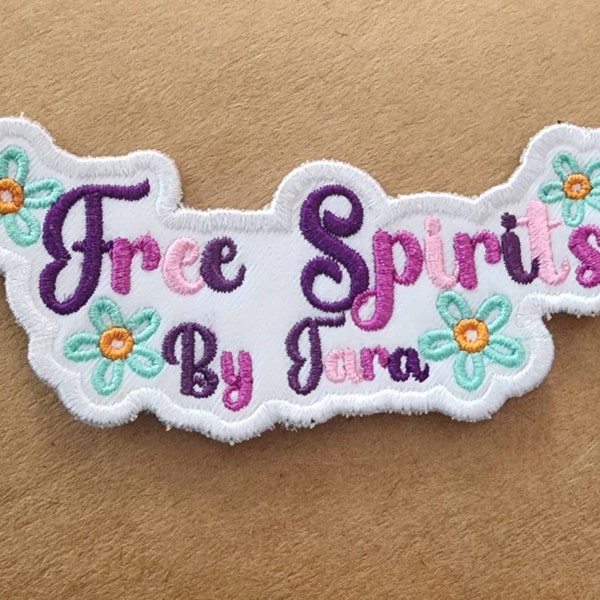 Custom Embroidered Dog Name Patches, Personalized Yorkshire Terrier Dog ...