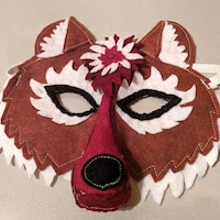 Old Man Mask Printable, Paper DIY for Kids and Adults. PDF Template ...