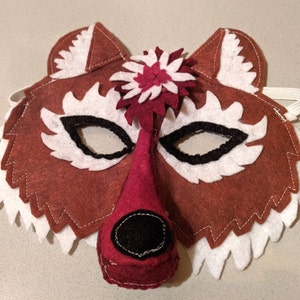 Wolf Mask Printable Wolf Costume Animal Mask Grey Wolf Masks Kids Mask ...