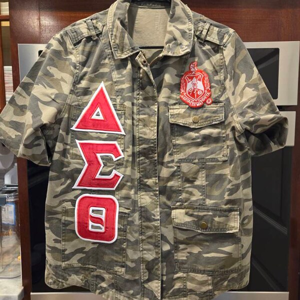 Greek Sorority 4 Inch Greek Letter Iron on Patches Delta Sigma Theta ...