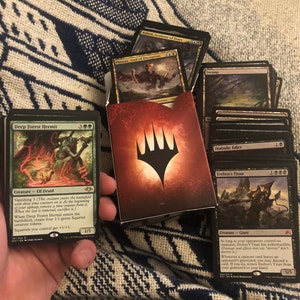 Nixilis the Demon mono Black Deck Desecration Demon Mtg | Etsy