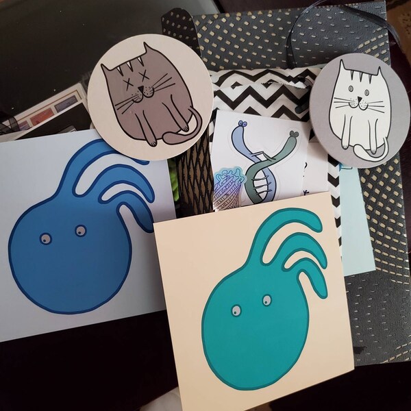 Green Fluorescent Protein (GFP) Sticker // Vinyl, Waterproof, and ...