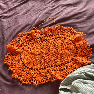 CROCHET PATTERN Tea Rose Doily Written Pattern PDF - Etsy