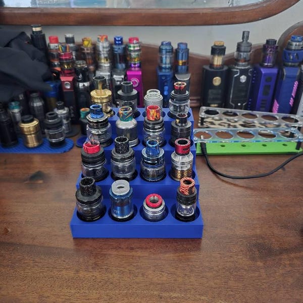 The Tanktrove / 510 Atomizer Stand for Vape Tank / Sub Ohm Mod Atty ...