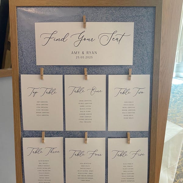 Simple Elegance White Wedding Menus - Etsy UK