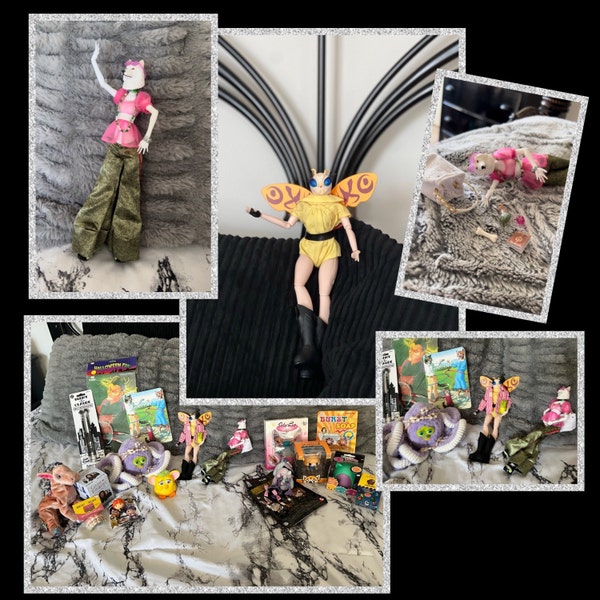 Long Furby Custom Stuffed Animal Cursed Art Dolls Weird Funny Gifts ...